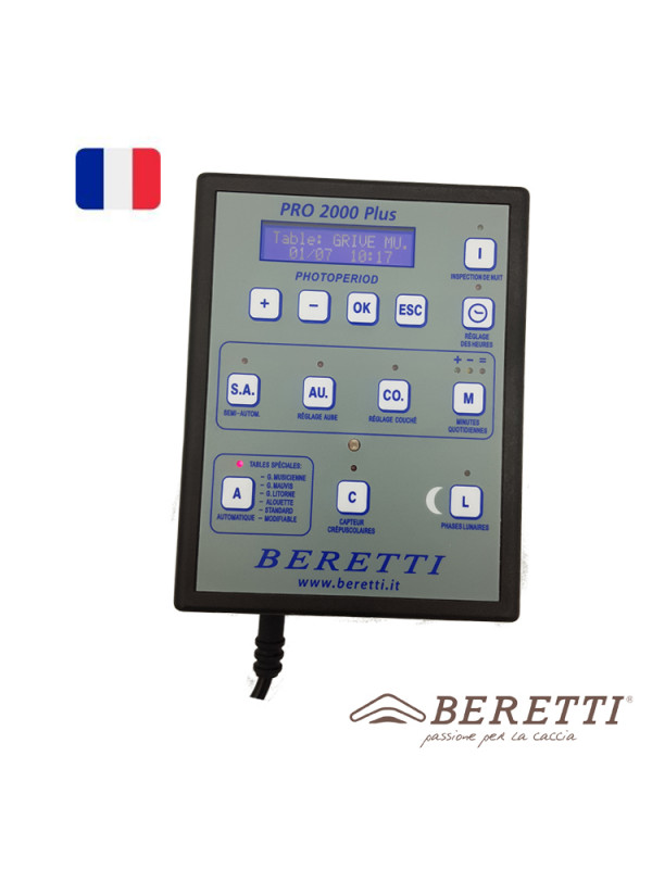 FOTOPERIODO BERETTI PRO-2000 PLUS FRANCESE